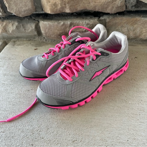 Avia | Shoes | Avia Dark Grey Pink Womens Running Sneakers | Poshmark